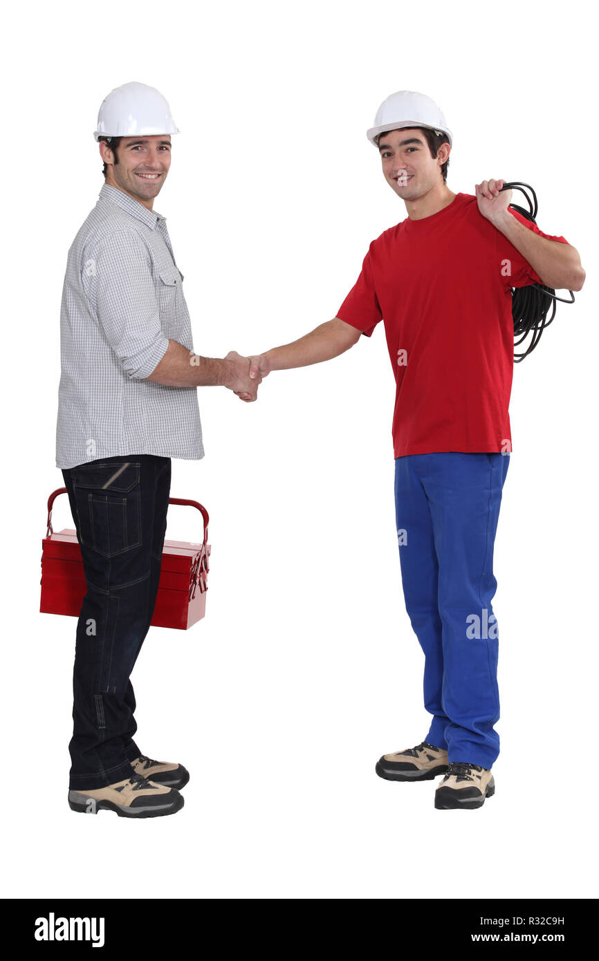 Old neighbors Cut Out Stock Images & Pictures - Alamy