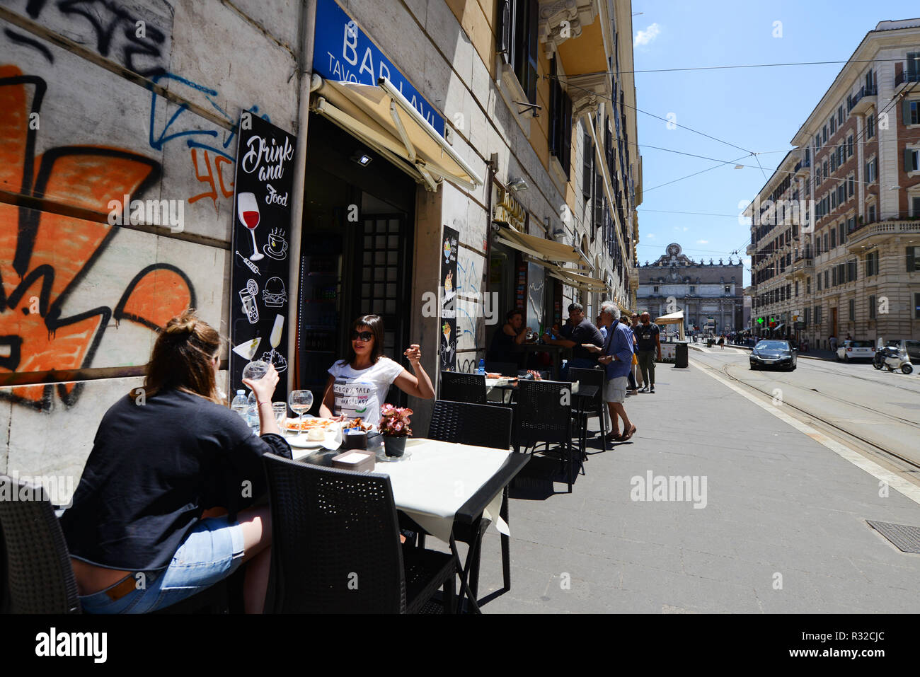 Via flaminio hi-res stock photography and images - Alamy