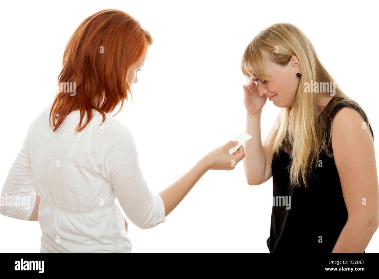 Background two weeping women hi-res stock photography and images - Alamy
