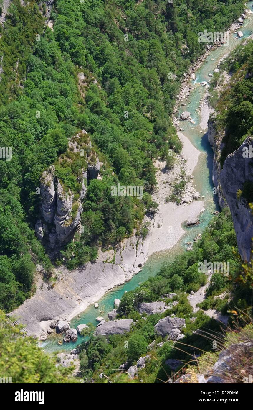 grand canyon du verdon 17 Stock Photo - Alamy
