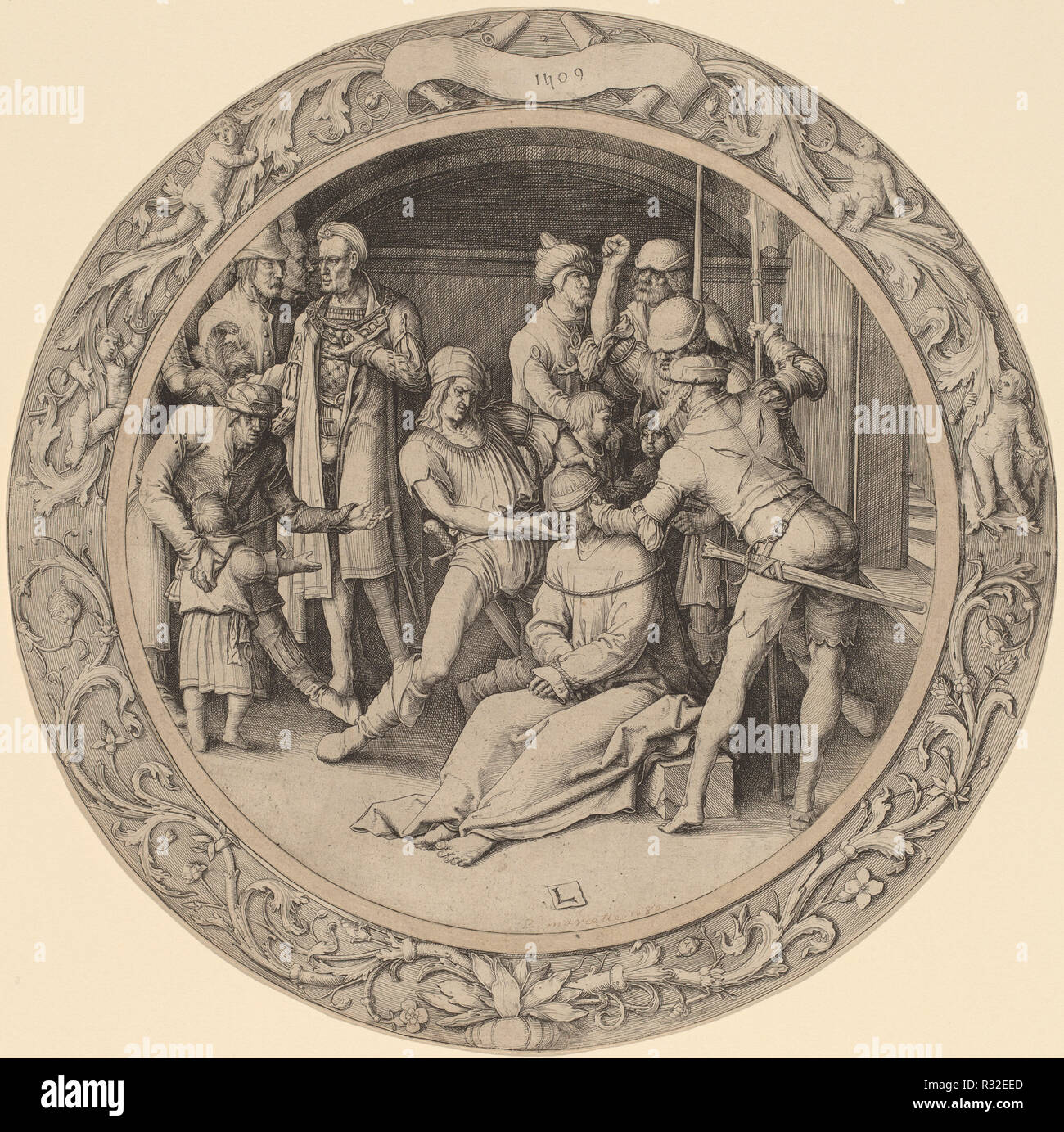 The Scoffing of Christ. Dated: 1509. Medium: engraving. Museum ...