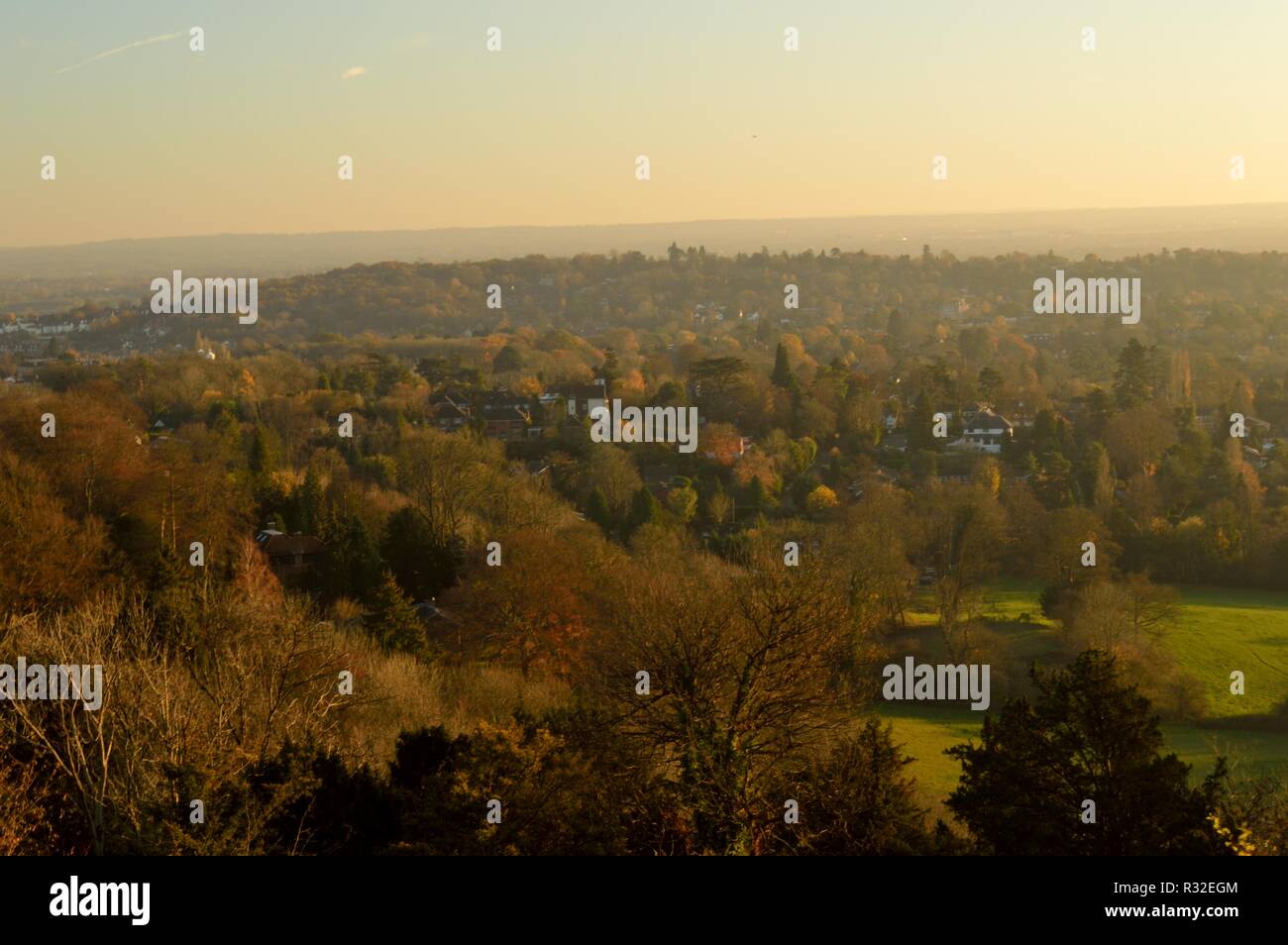 Surrey hills sunset hi-res stock photography and images - Alamy
