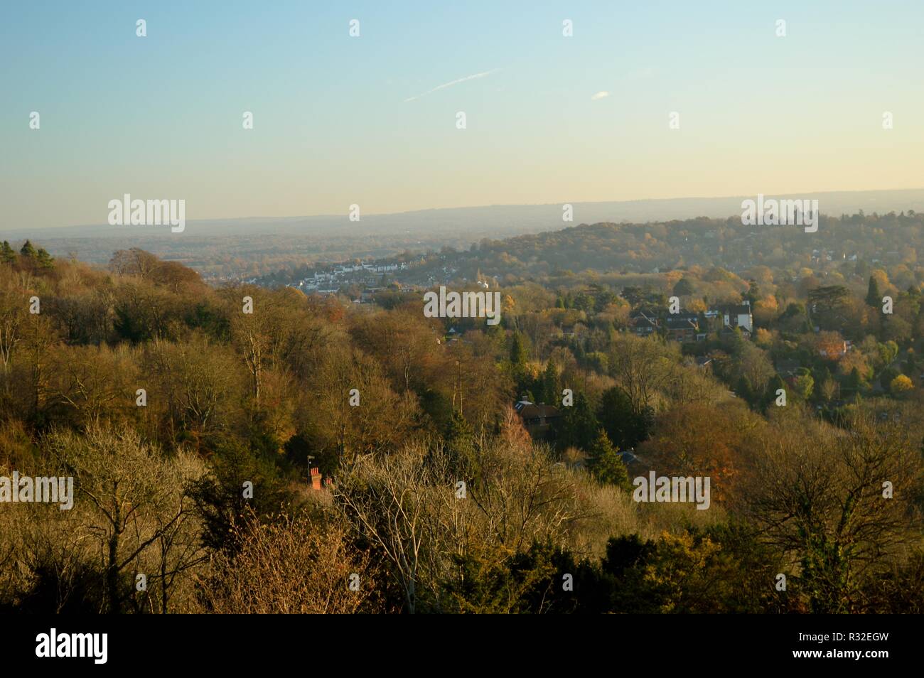 Surrey hills sunset hi-res stock photography and images - Alamy