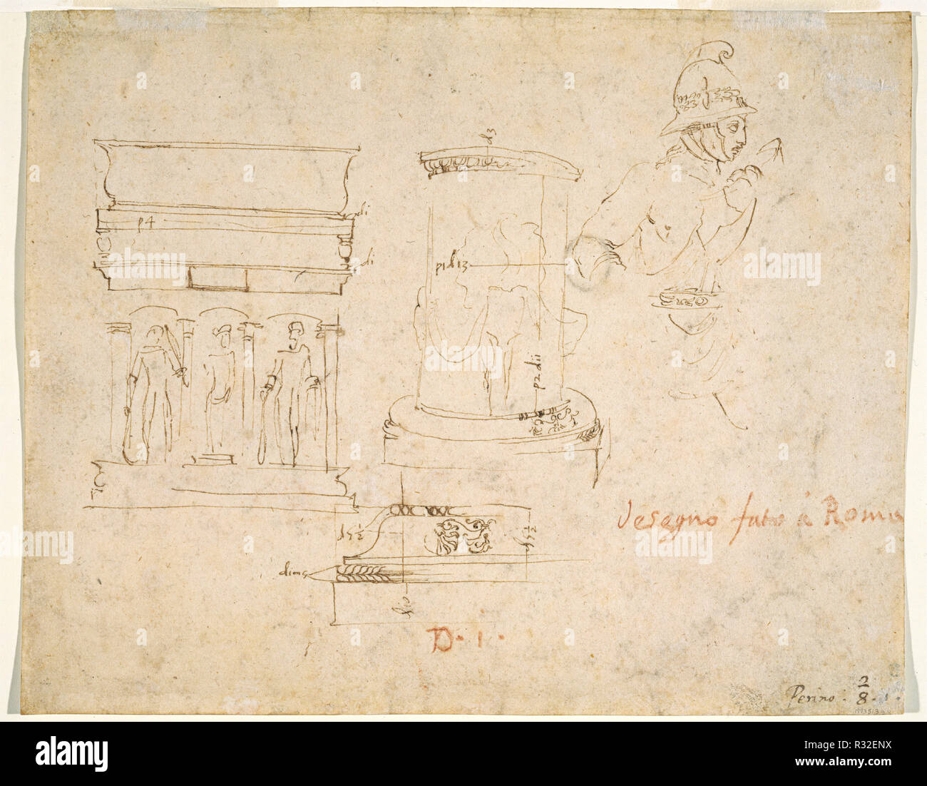Raphael drawing soldier hi-res stock photography and images - Alamy