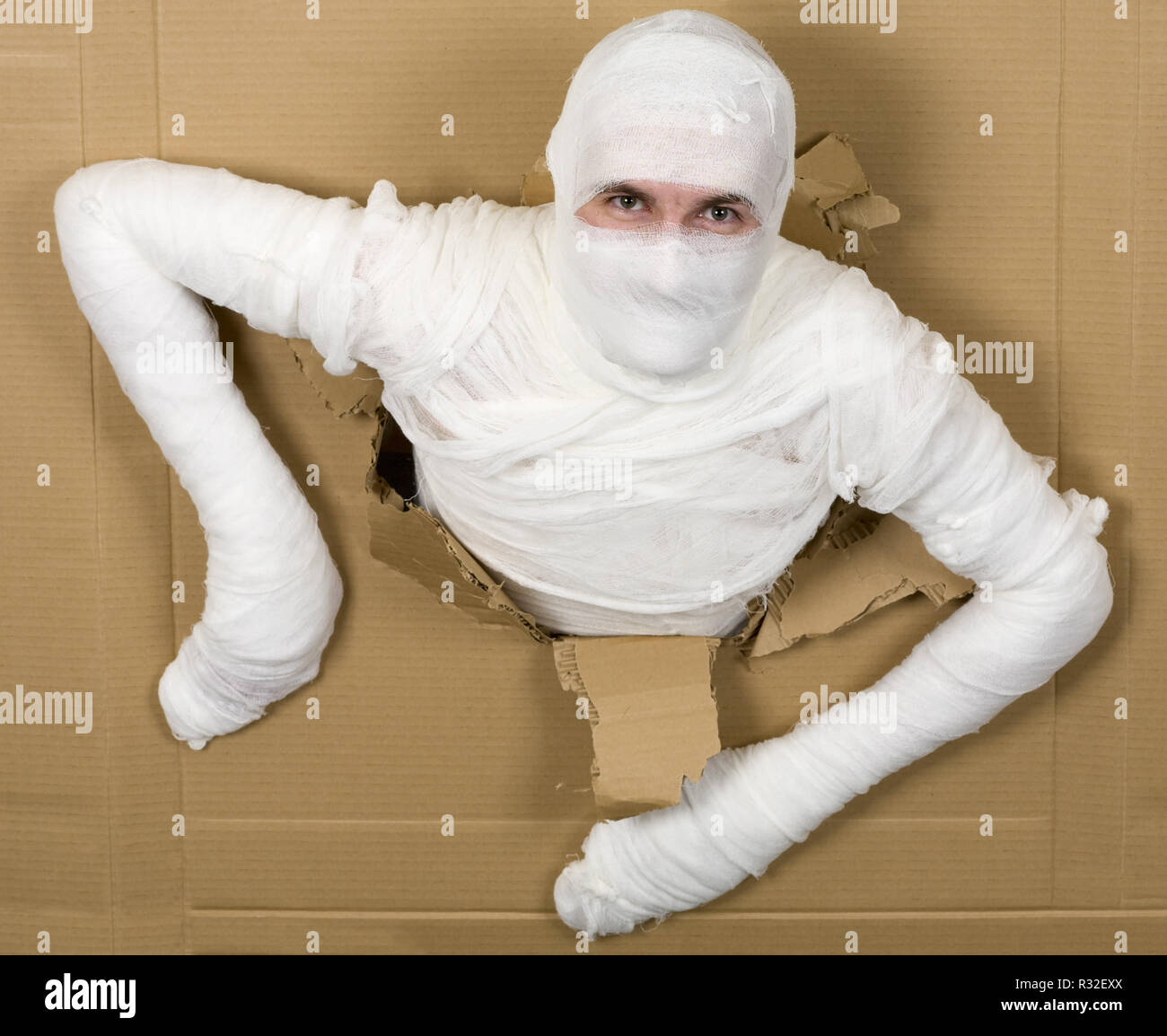 Disfigured man face hi-res stock photography and images - Alamy