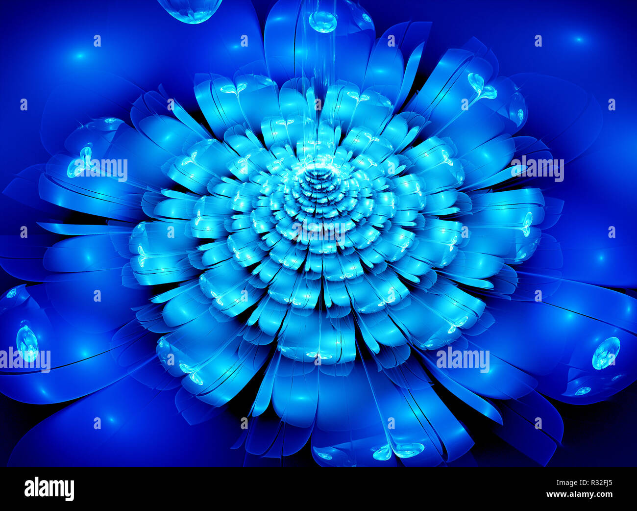 Abstract fractal. Fractal texture. Background consists of fractal color ...