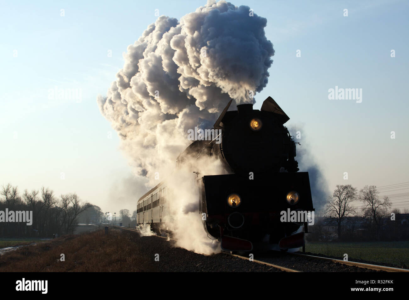Polish steam train hi-res stock photography and images - Alamy