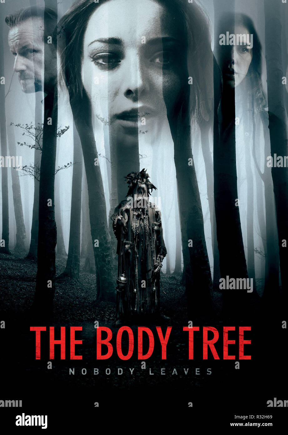 THE BODY TREE, US poster, from left: Mark Borkowski, Emma Dumont, Erica ...