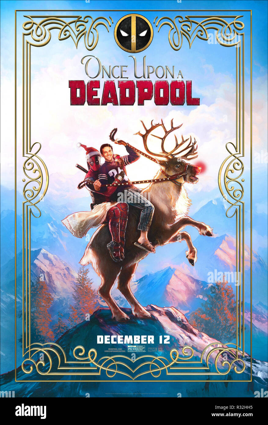 DEADPOOL 2, US re-release poster, L-R: Ryan Reynolds as Deadpool, Fred ...