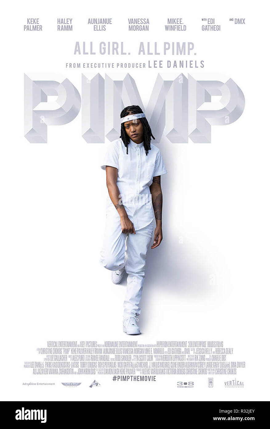 PIMP, US poster, Keke Palmer, 2018. © Vertial Entertainment / Courtesy ...