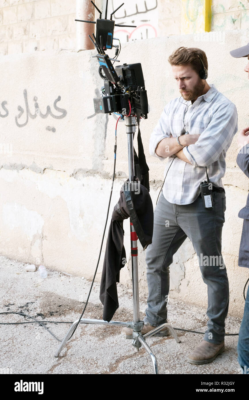 A PRIVATE WAR, director Matthew Heineman, on-set, 2018. photo: Keith ...