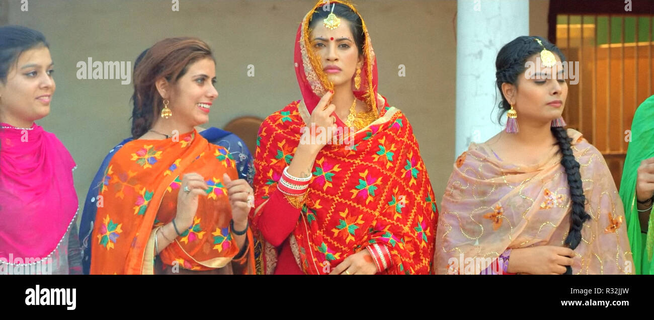 RANJHA REFUGEE, Saanvi Dhiman (center, bindi), 2018. © Omjee Group ...