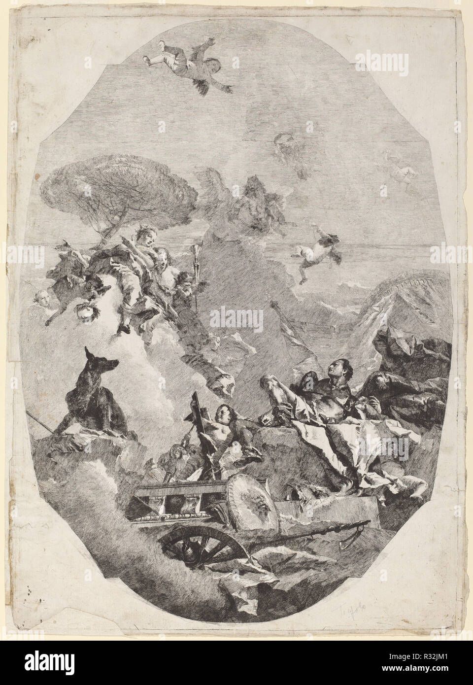 The Triumph of Mars. Dated: c. 1765/1770. Dimensions: plate: 55.3 x 39 ...