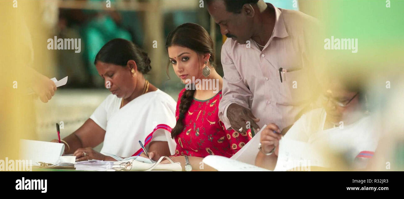 SARKAR, center: Keerthi Suresh, 2018. © Sun Pictures / Courtesy ...