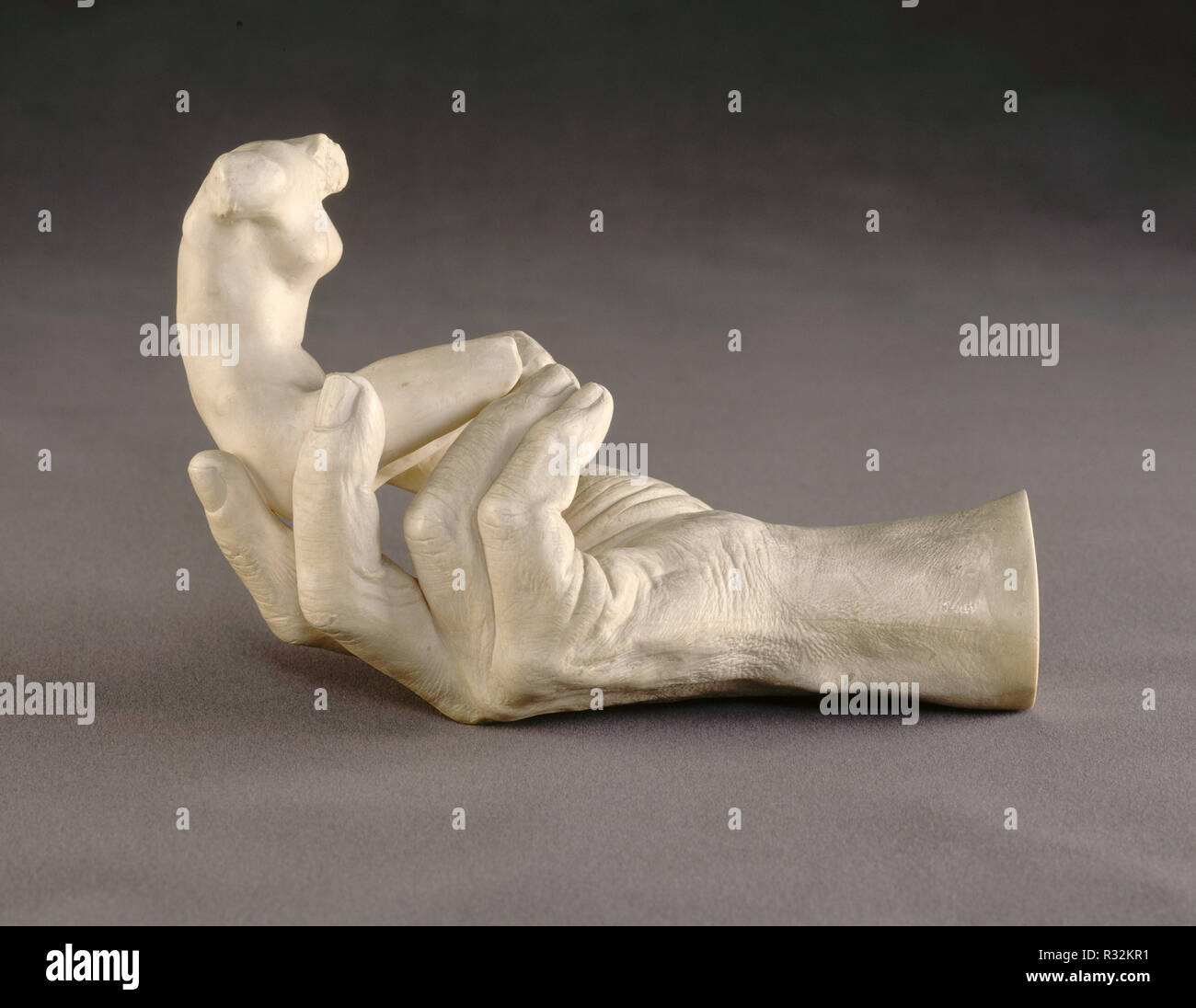 Hand of Rodin with a Female Figure. Dated: 1917. Dimensions: overall ...