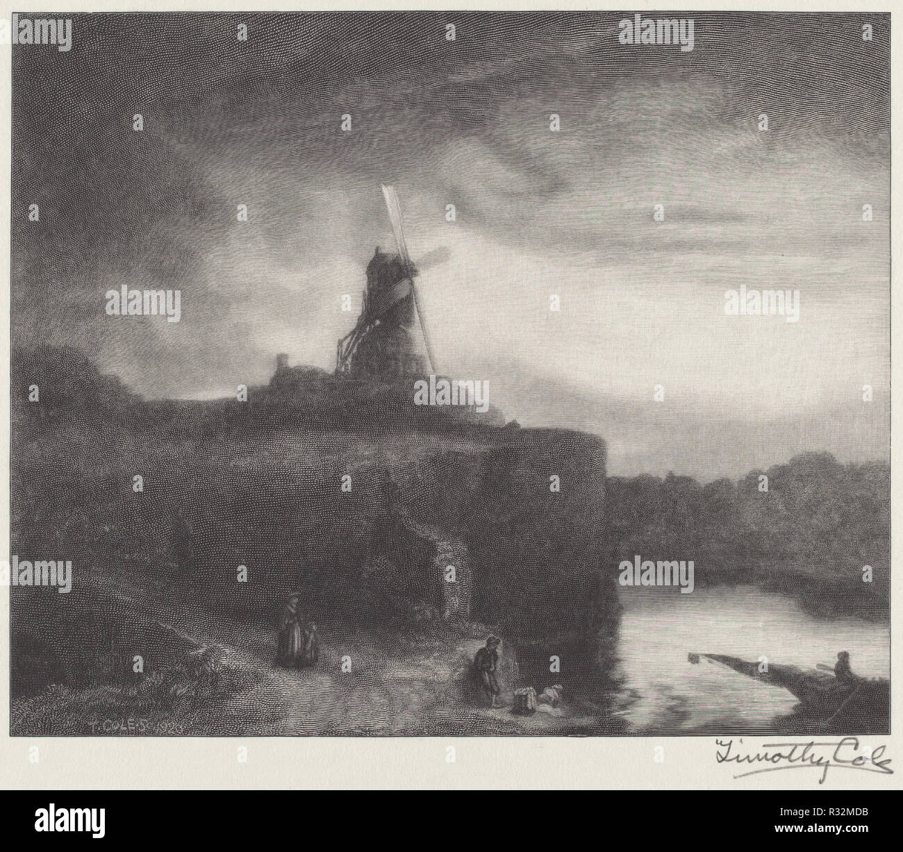 The Mill. Dated: 1920. Medium: wood engraving. Museum: National Gallery ...