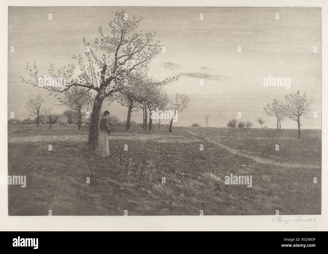 After Glow. Dated: 1885. Medium: etching. Museum: National Gallery of ...