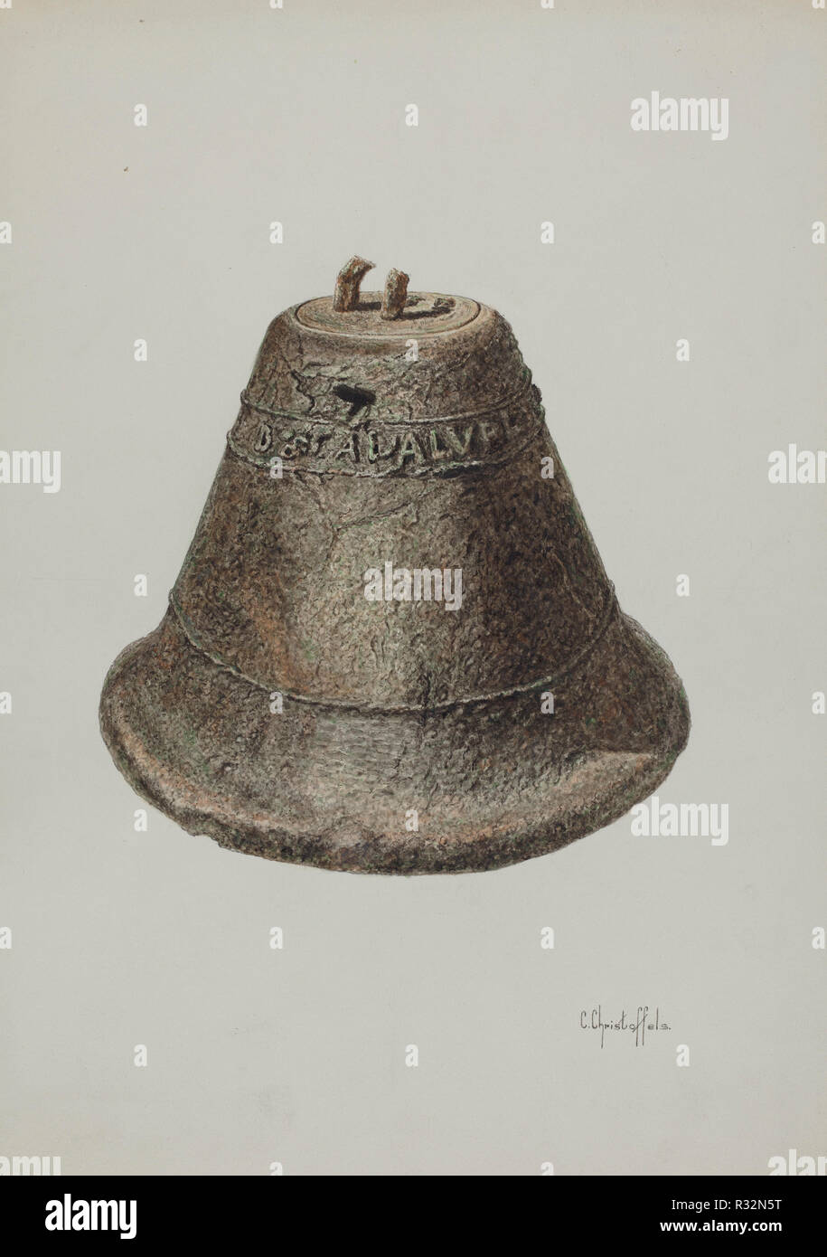 Church Bell. Dated: 1940. Dimensions: overall: 35.6 x 24.4 cm (14 x 9 5 ...