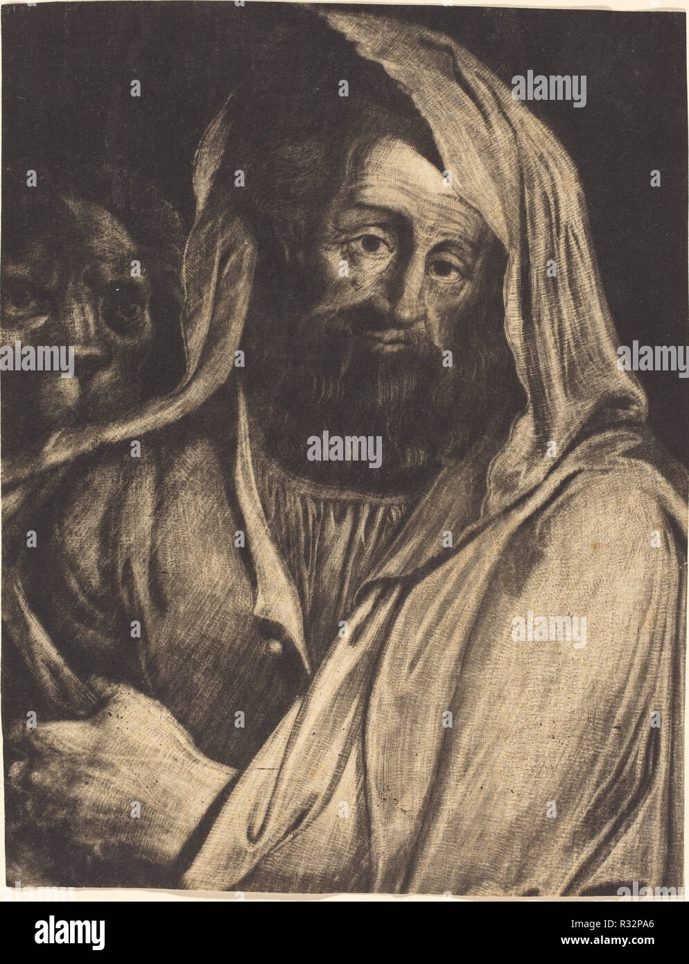 Saint Mark. Medium: mezzotint. Museum: National Gallery of Art, Washington DC. Author: Jodocus ...