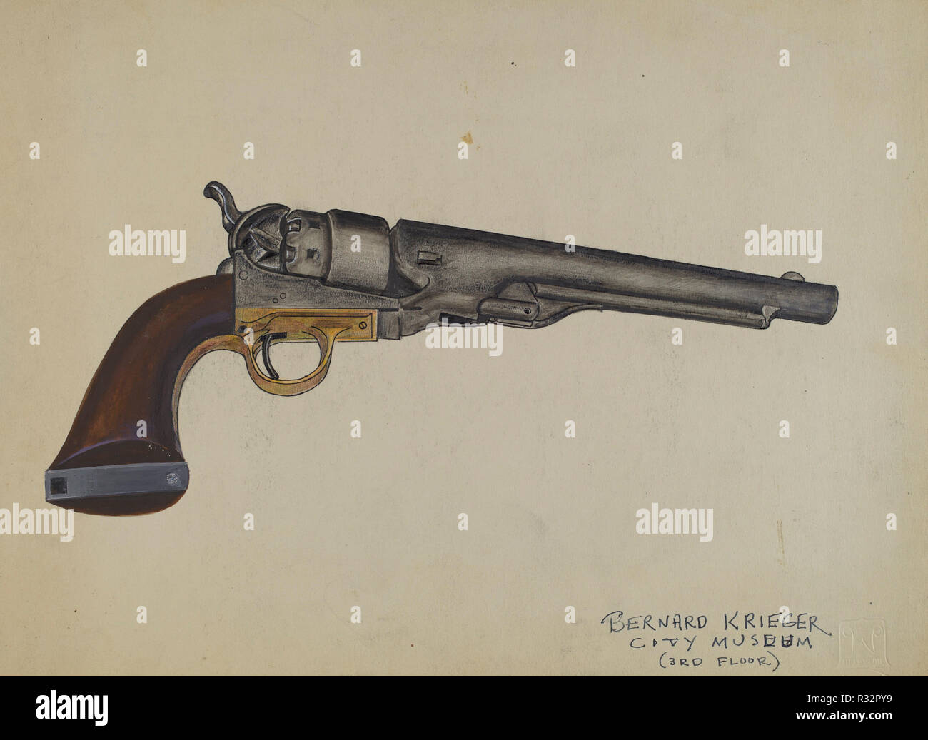 Colt revolver 1930s hi-res stock photography and images - Alamy