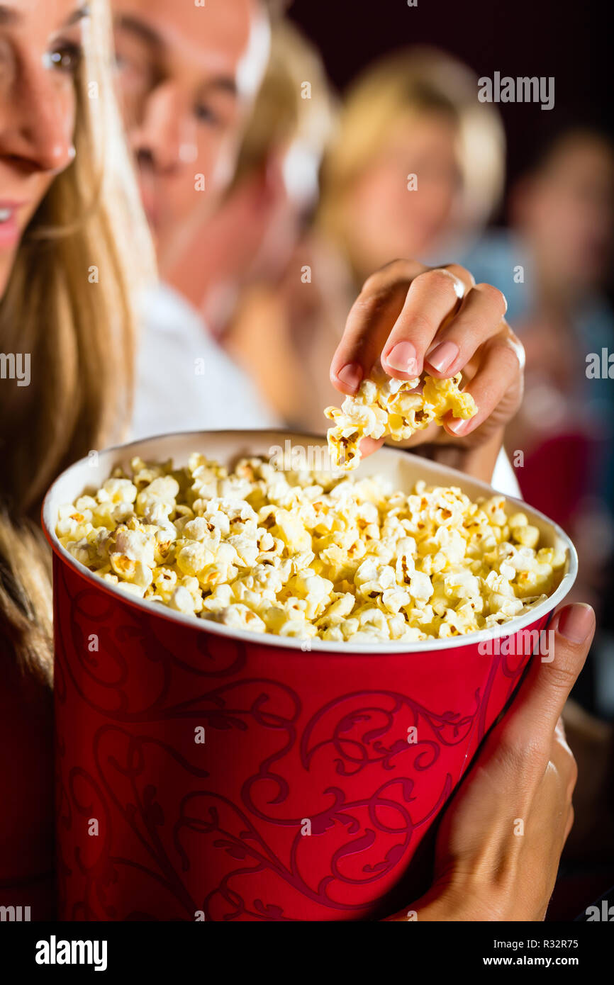 popcorn at the movies Stock Photo - Alamy