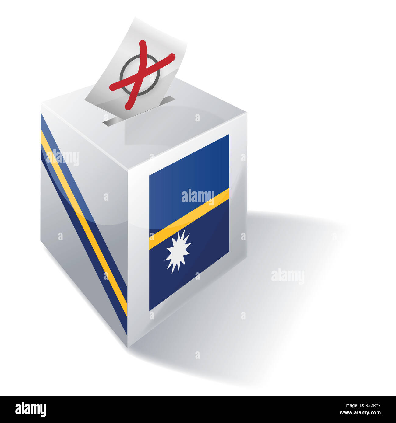 electoral box nauru Stock Photo - Alamy
