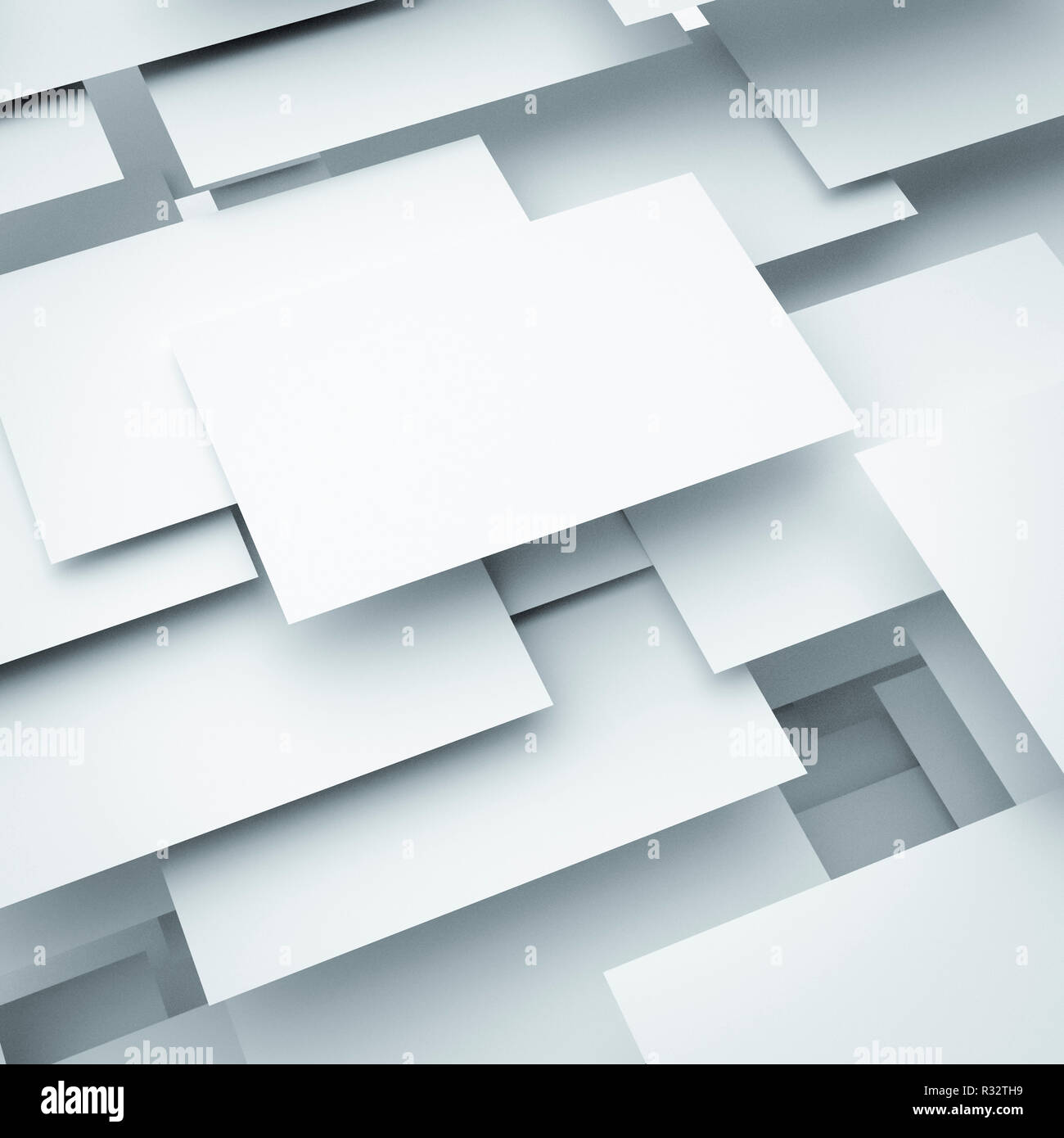 Blank card trade stand hi-res stock photography and images - Alamy