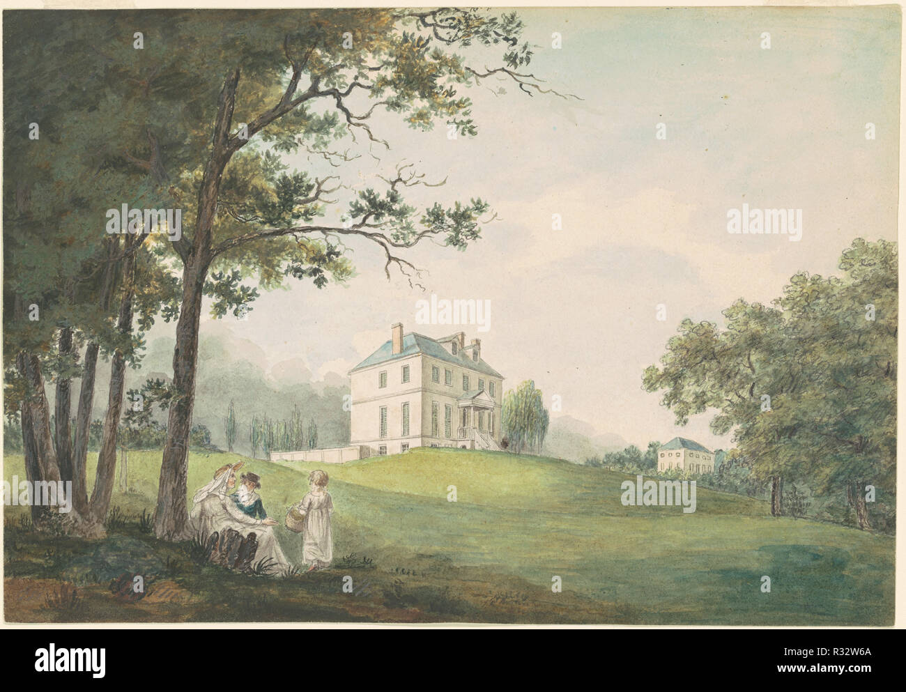 William birch watercolor hi-res stock photography and images - Alamy