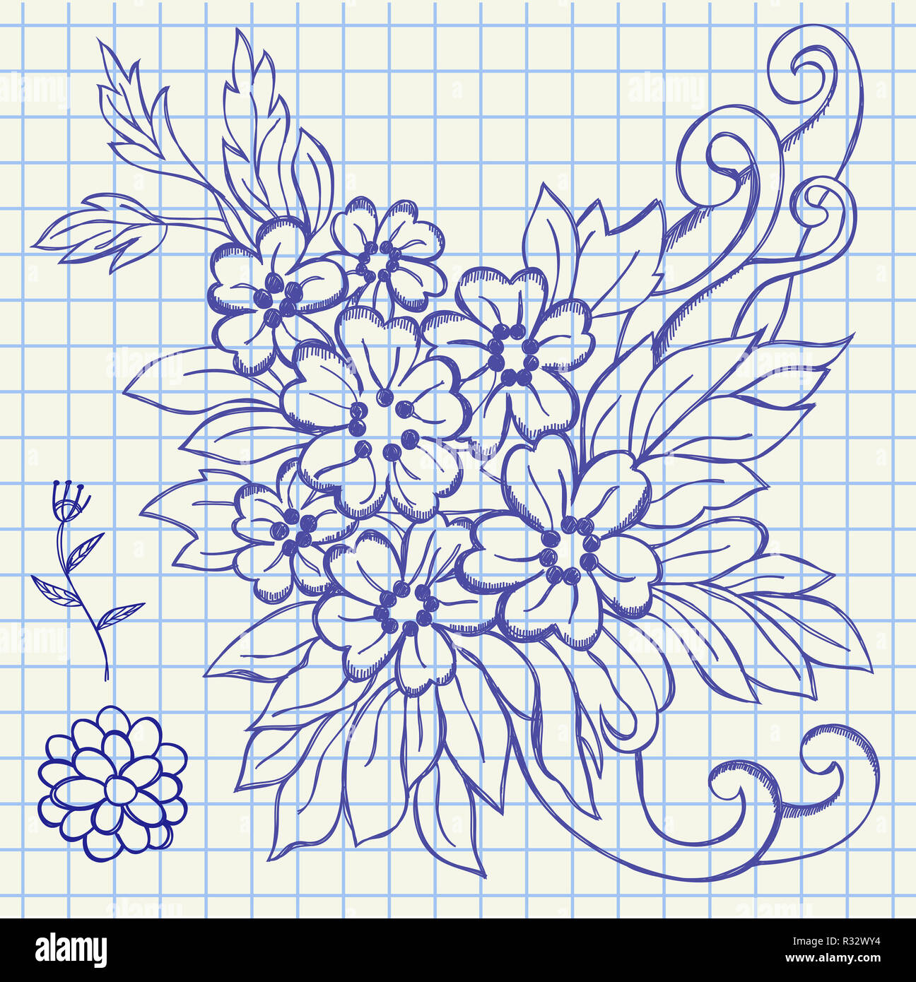 Incomplete cartoon sketch hi-res stock photography and images - Alamy