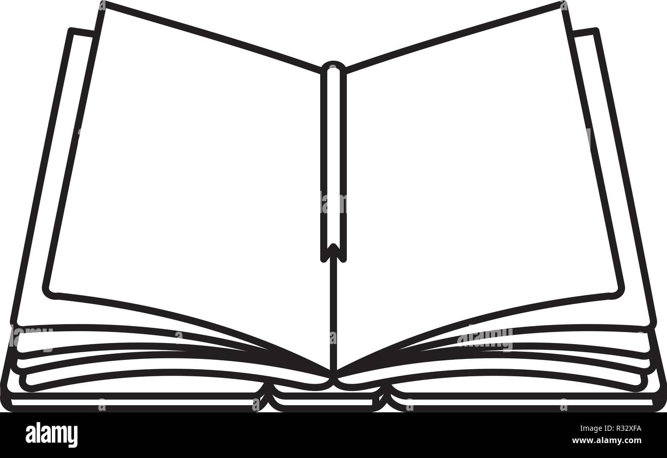 school book cartoon vector illustration graphic design Stock Vector ...