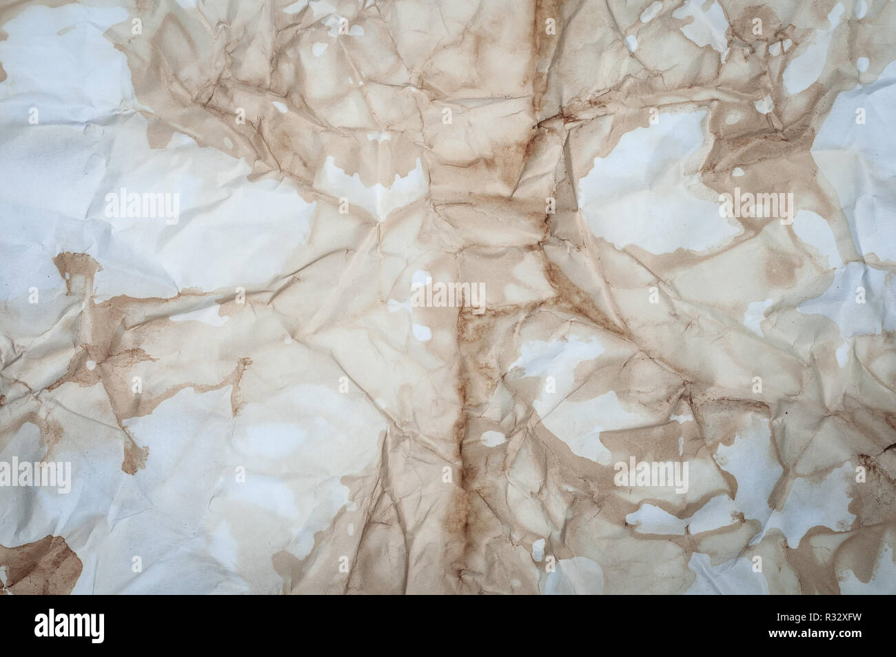 Vintage Crumpled paper texture Stock Photo - Alamy