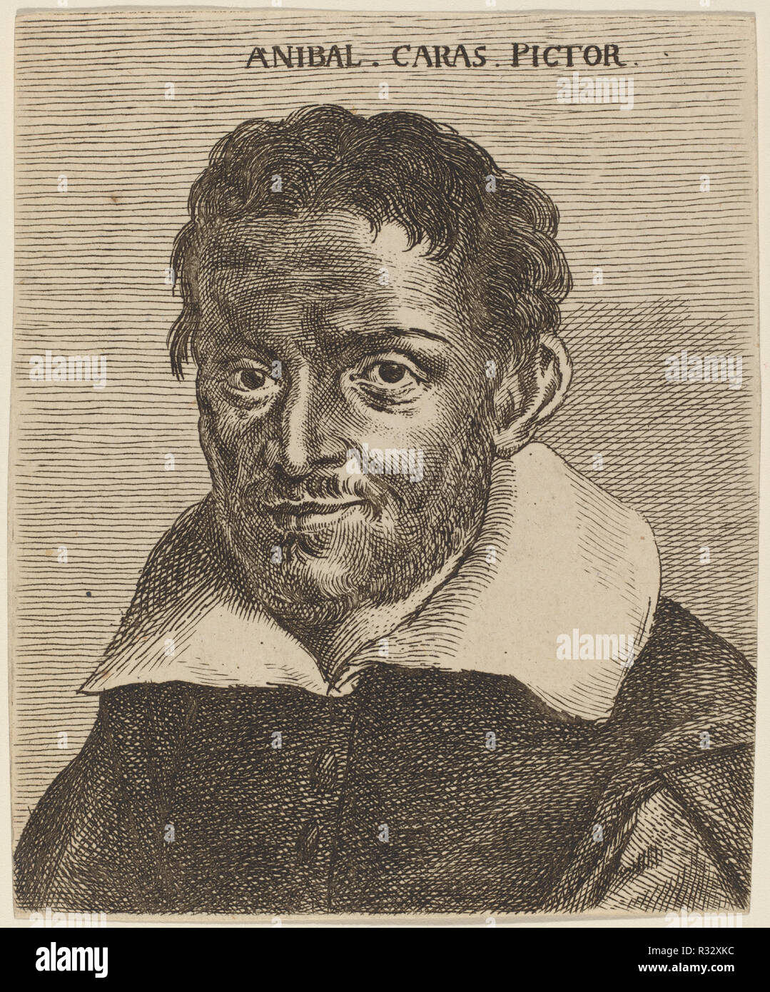Annibale Carracci. Dimensions: overall (trimmed to plate mark): 13.2 x ...