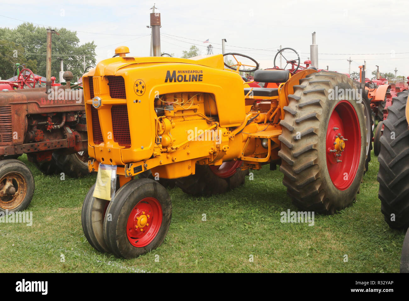 Tractor- 1957 Minneapolis Moline Model 5 Star. Canfield Fair. Mahoning ...