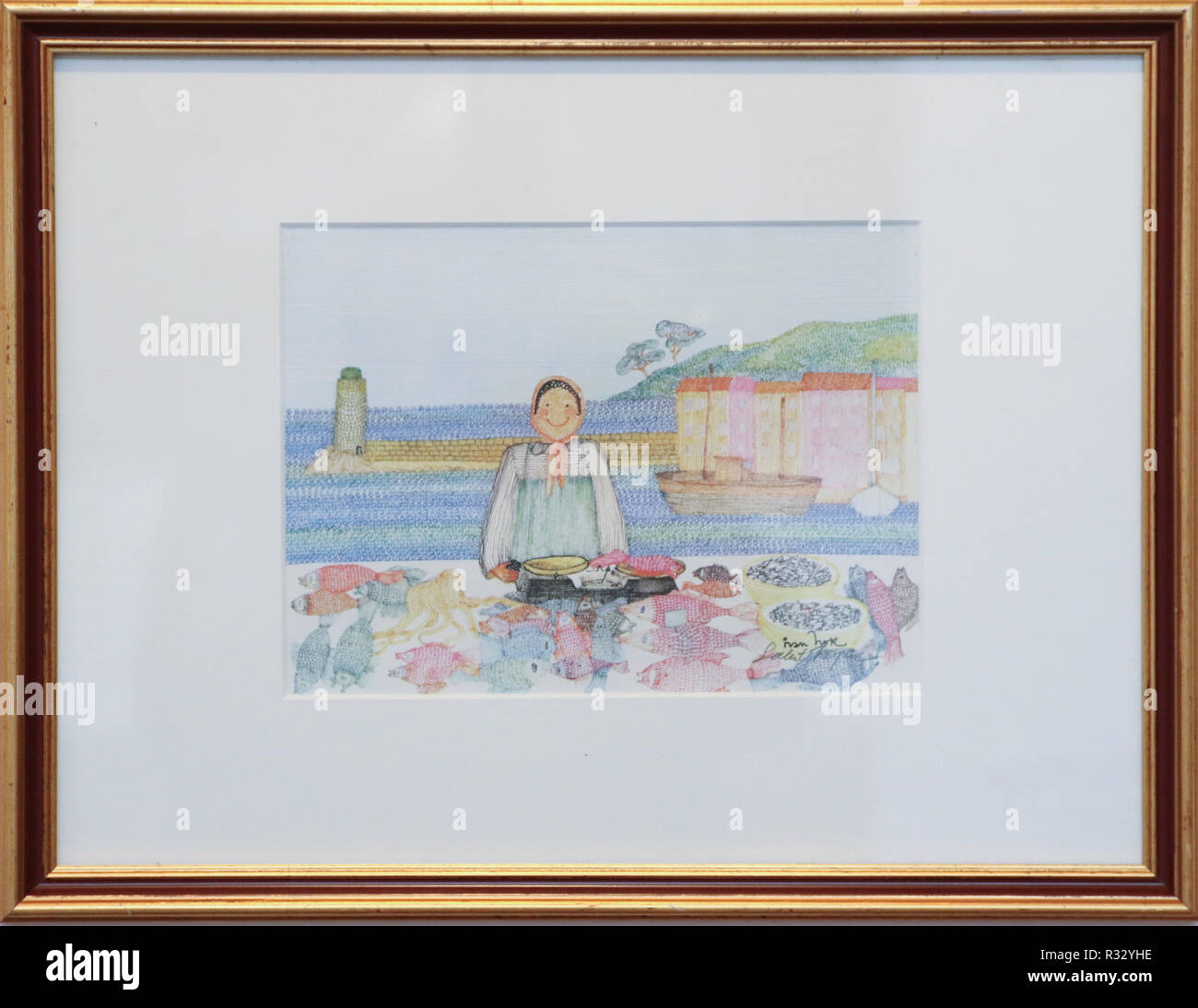 Ivan Hor Hungarian origin painter, living in the Saint-Tropez, France ...