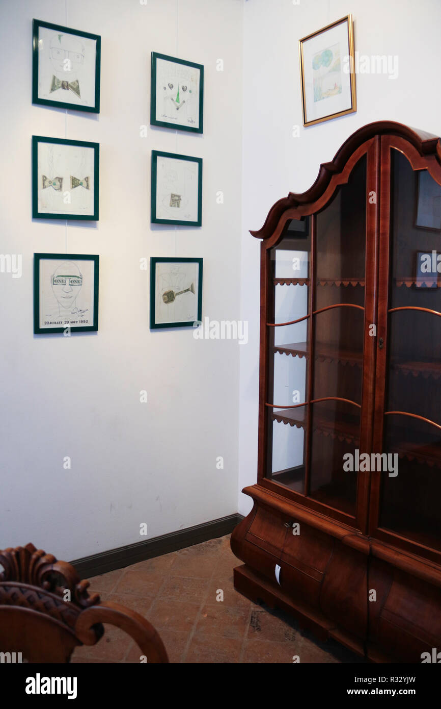 Ivan Hor Hungarian origin painter, living in the Saint-Tropez, France ...