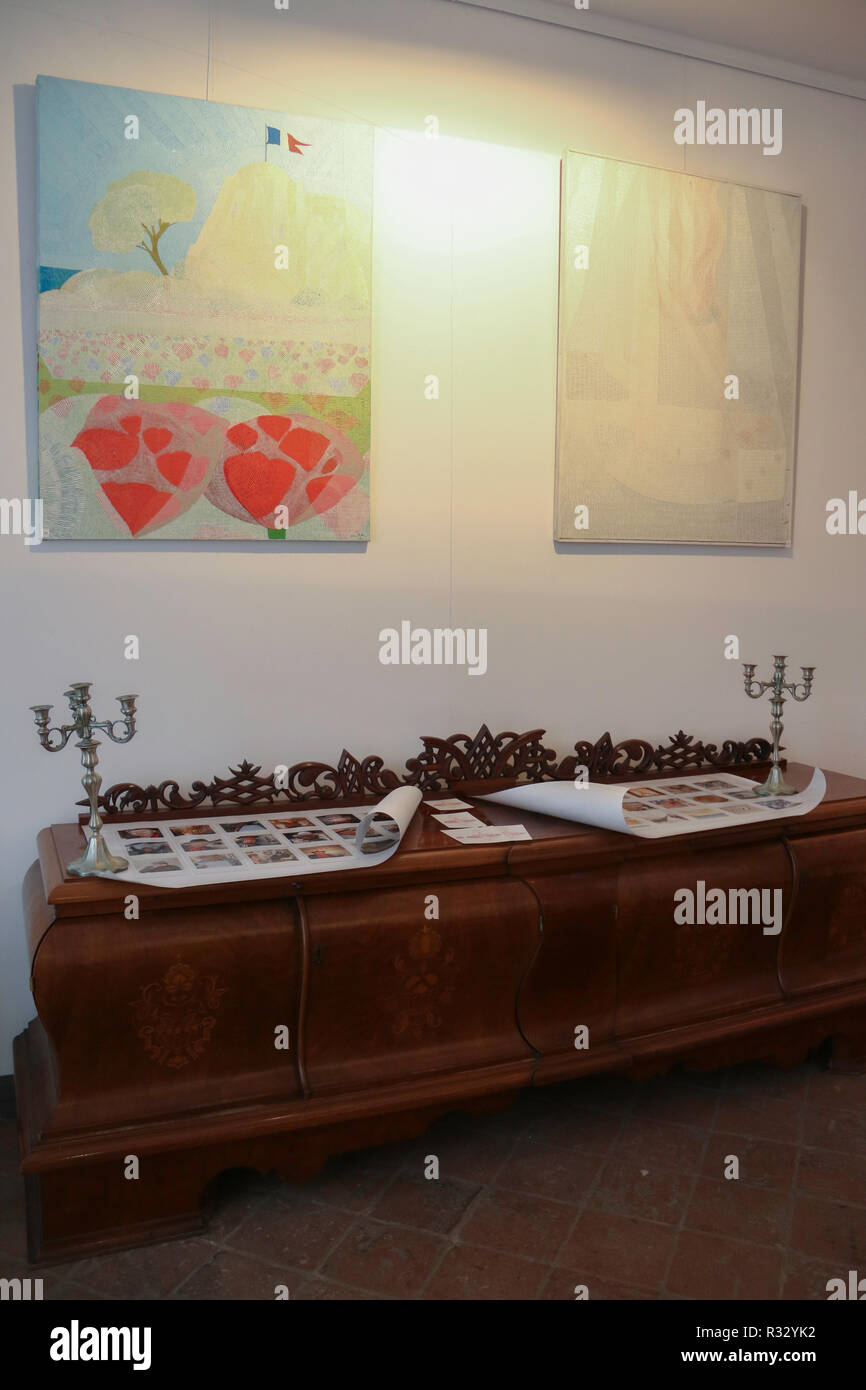 Ivan Hor Hungarian origin painter, living in the Saint-Tropez, France ...