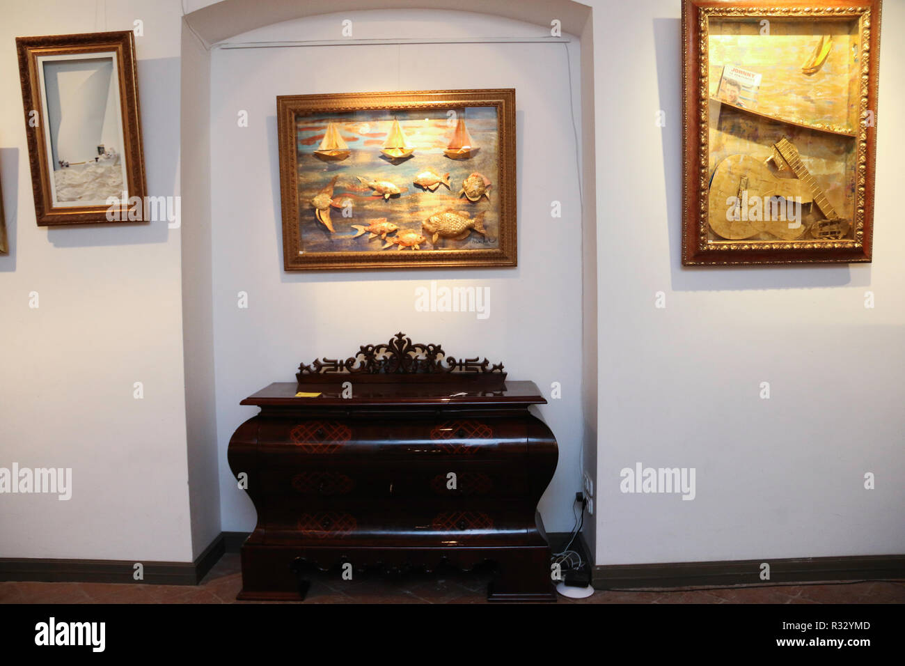 Ivan Hor Hungarian origin painter, living in the Saint-Tropez, France ...