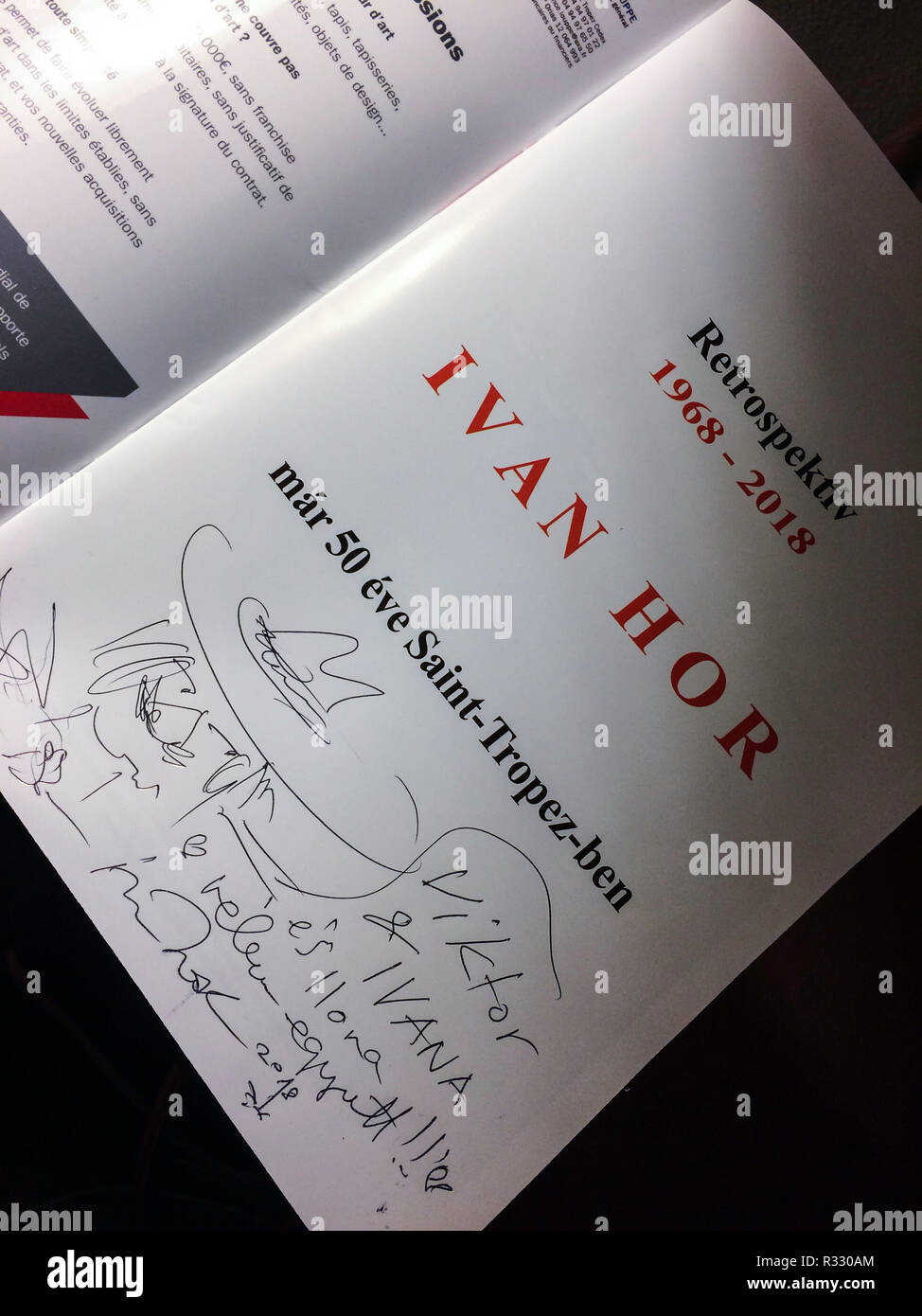 Ivan Hor Hungarian origin painter 50 Living in Saint-Tropez ...