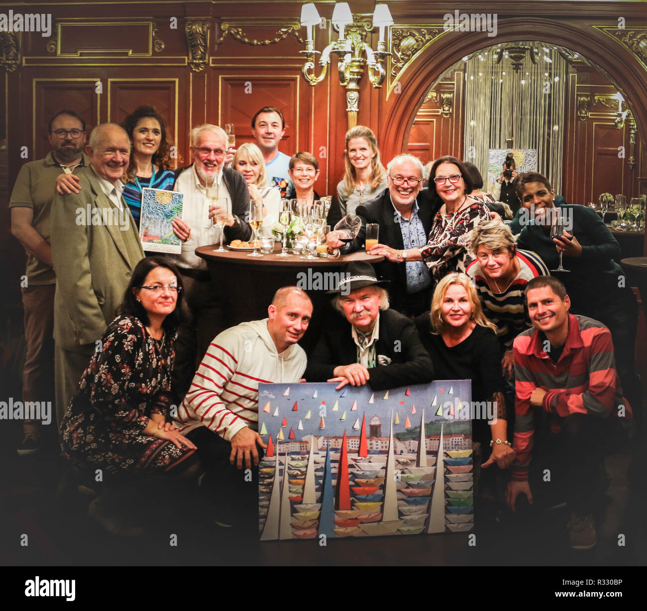 Ivan Hor Hungarian origin painter 50 Living in Saint-Tropez ...