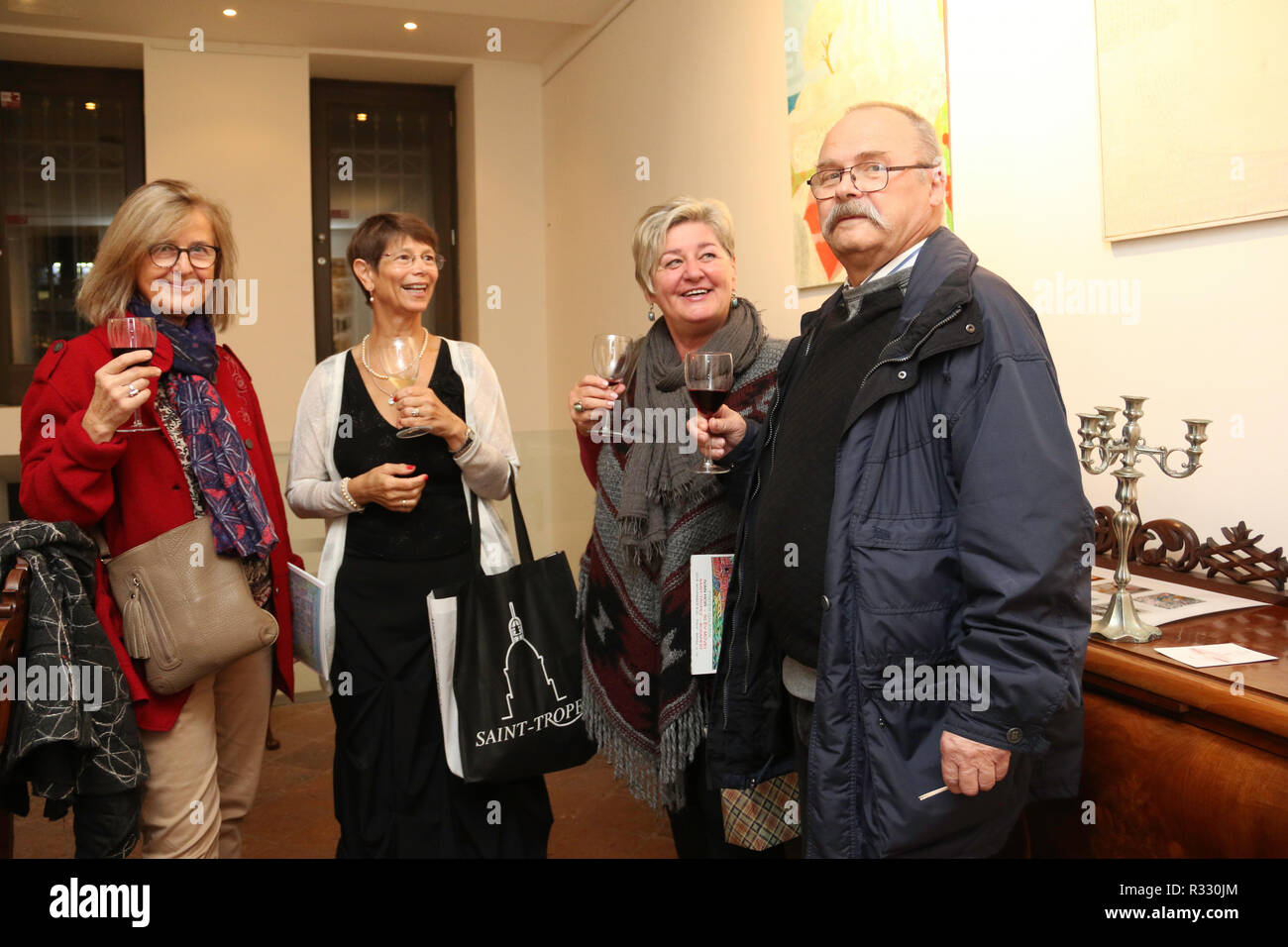 Ivan Hor Hungarian origin painter 50 Living in Saint-Tropez ...