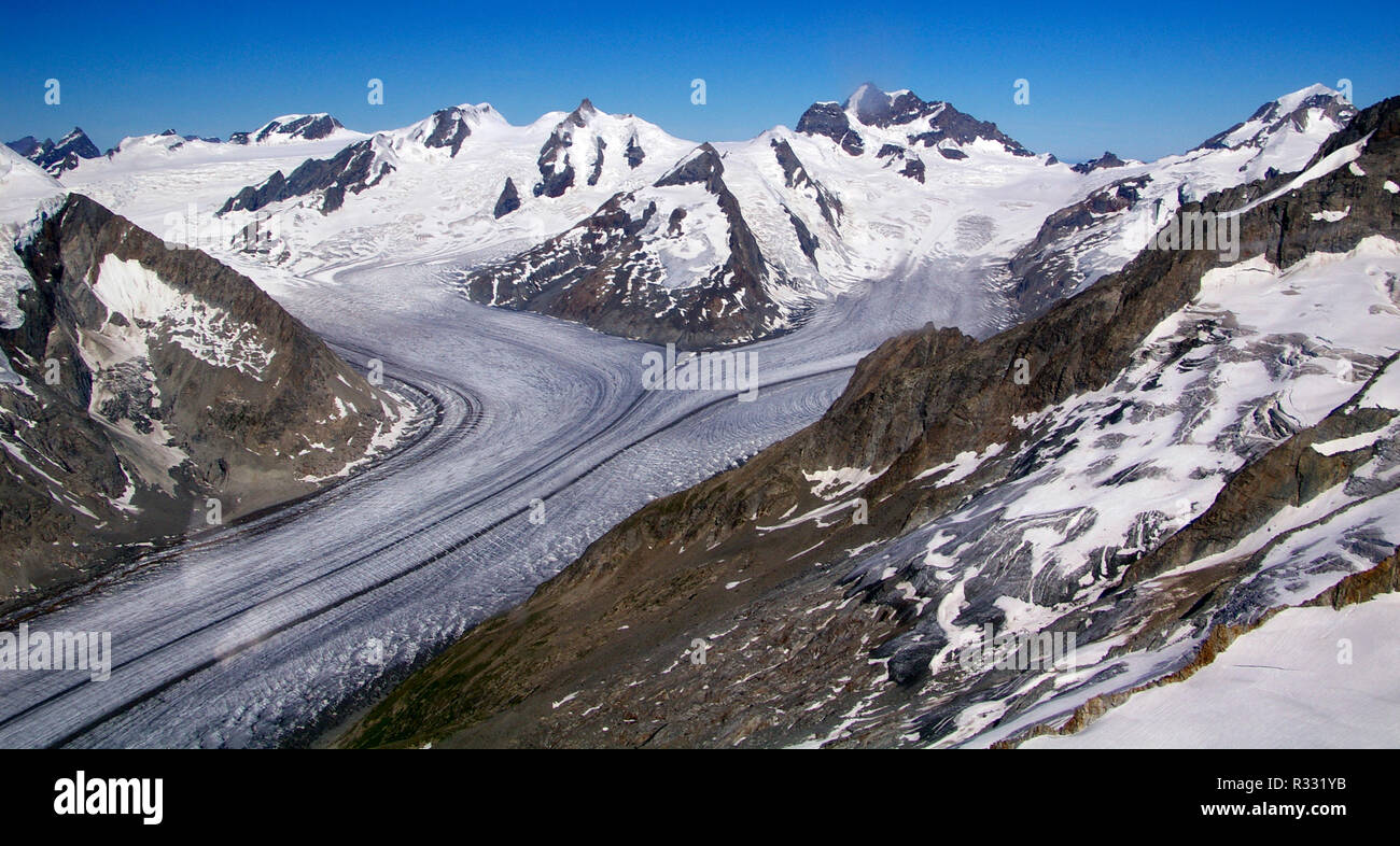 Jungfraujoch aletschgletscher panorama hi-res stock photography and ...