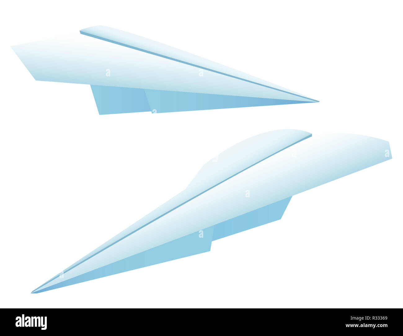 Airplane wing section Cut Out Stock Images & Pictures - Alamy