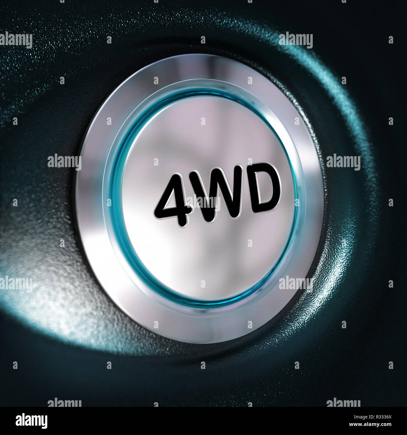 4wd button switch hi-res stock photography and images - Alamy