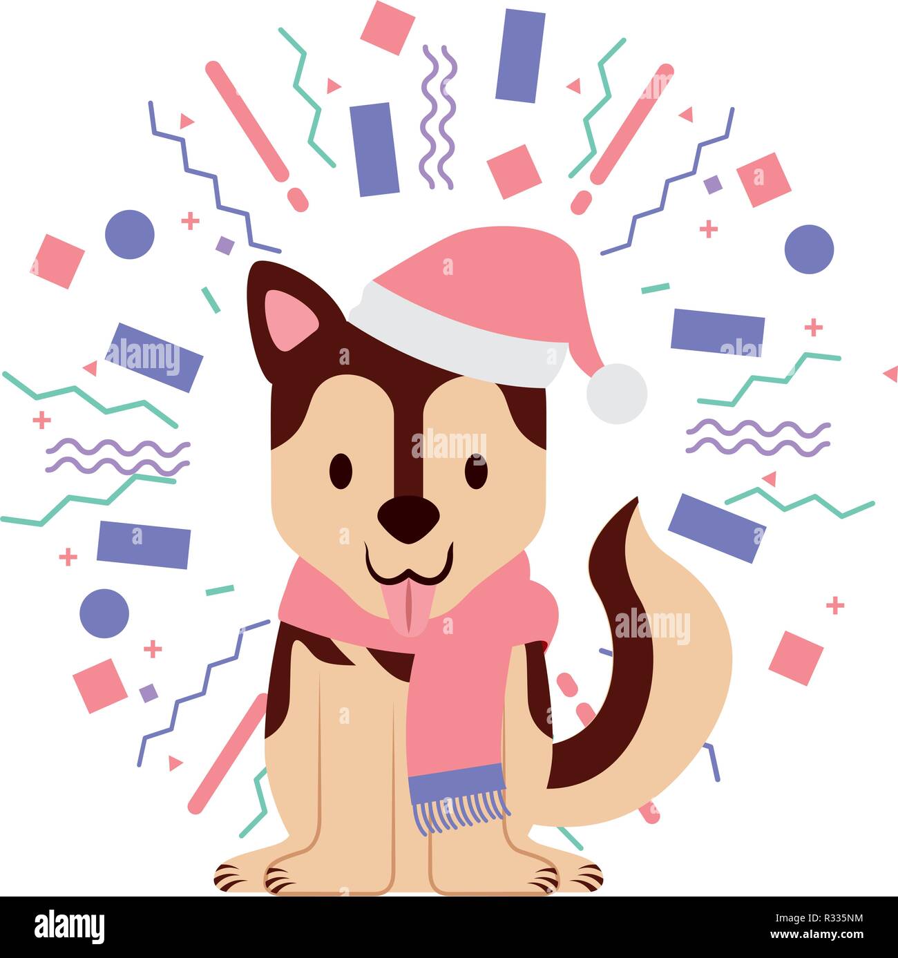dog party celebration Stock Vector Image & Art - Alamy