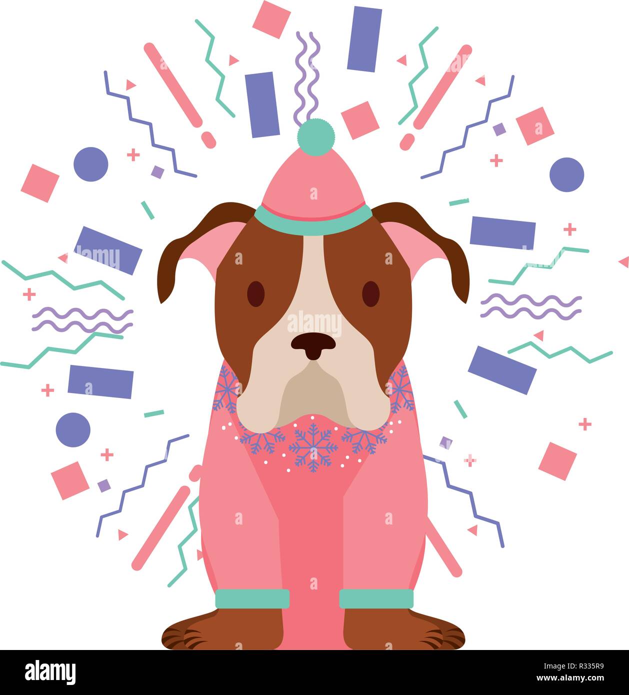 dog party celebration Stock Vector Image & Art - Alamy