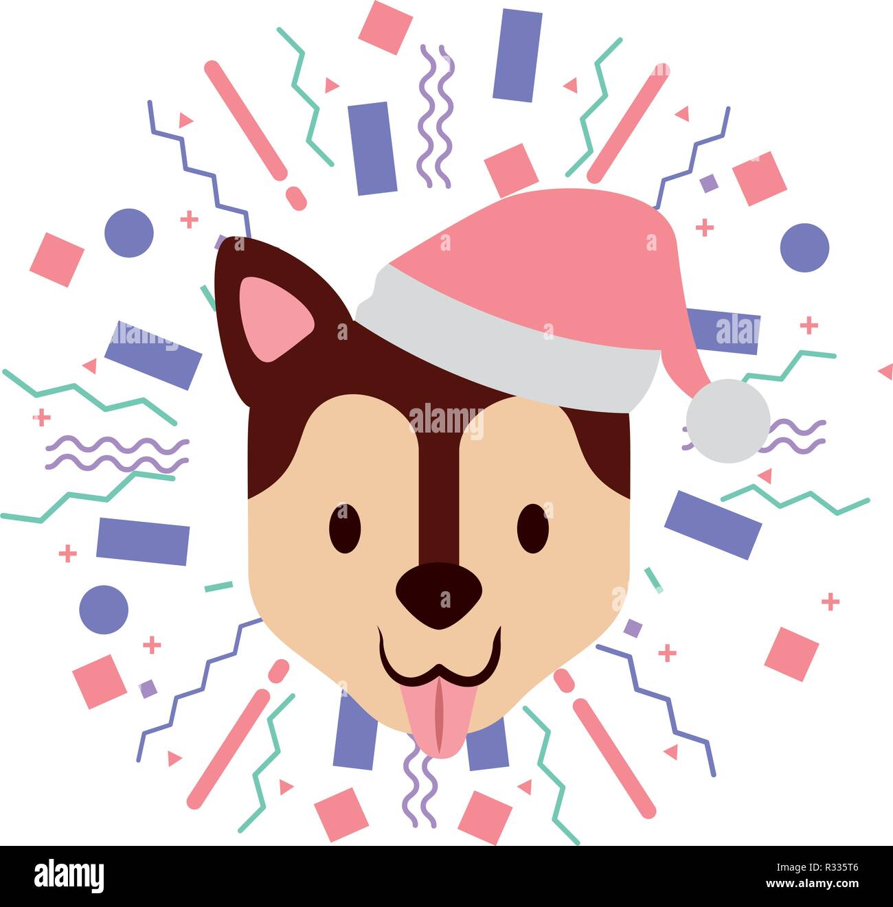 dog party celebration Stock Vector Image & Art - Alamy