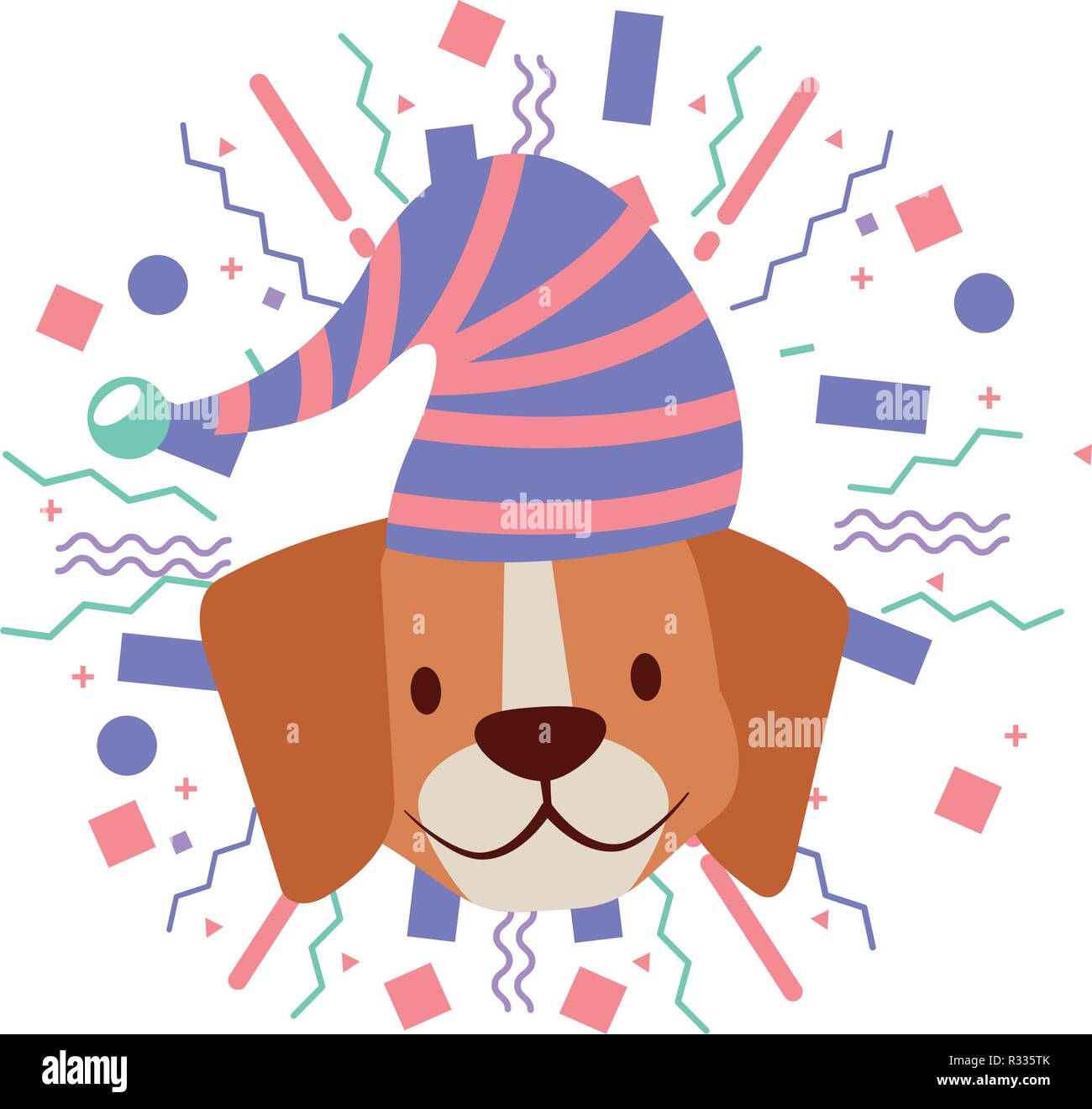 dog party celebration Stock Vector Image & Art - Alamy
