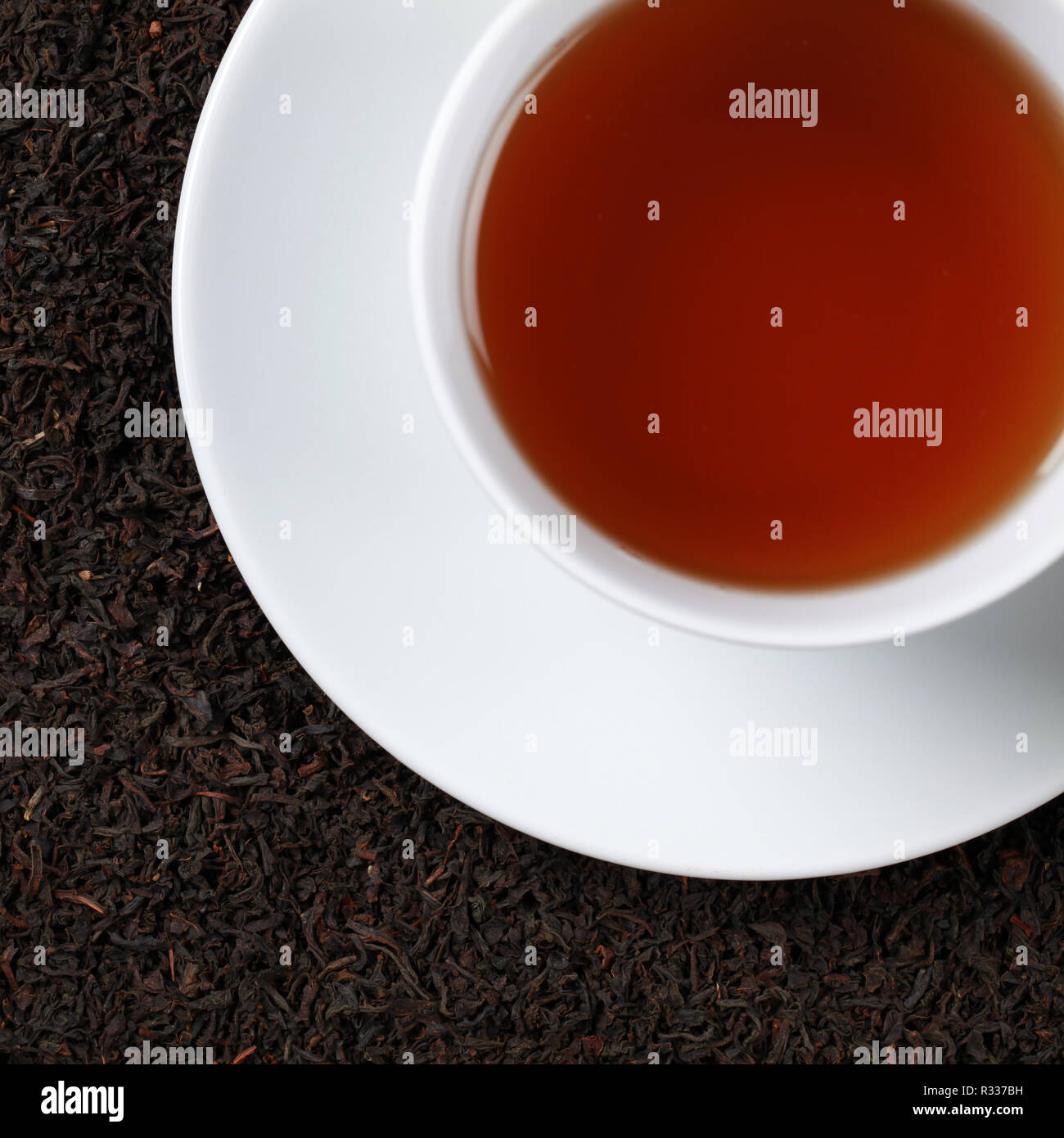 black tea from above Stock Photo - Alamy