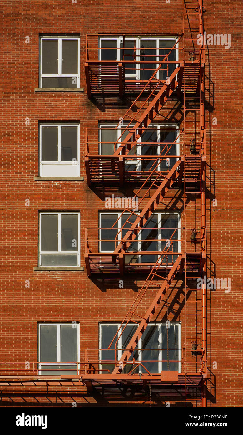 Stairs iron metal ladder security hi-res stock photography and images ...