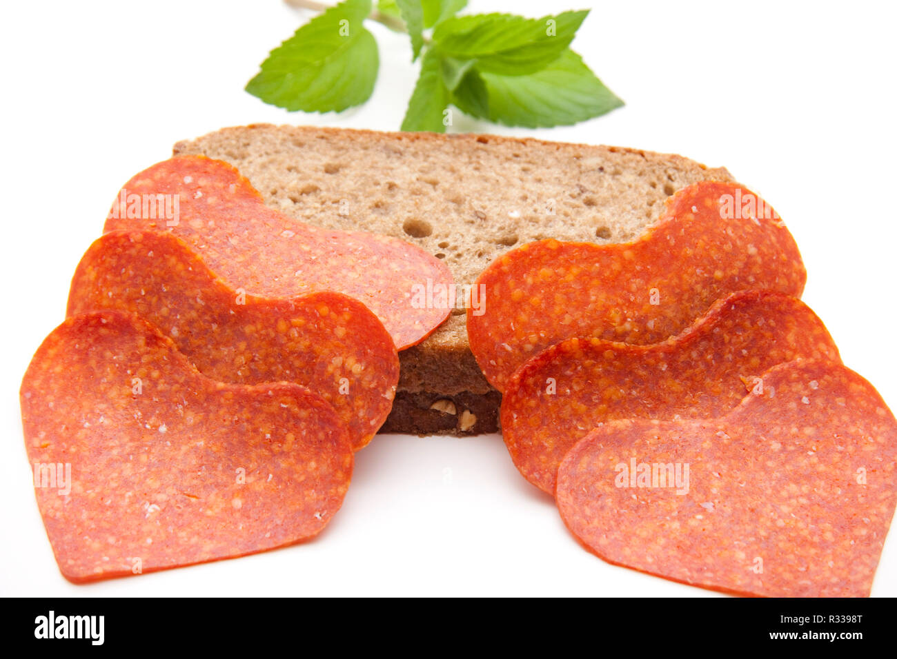 Salamiwurst hi-res stock photography and images - Alamy